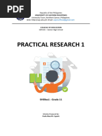 Chapter 3 - Quantitative Research - PR | PDF | Apa Style | Citation