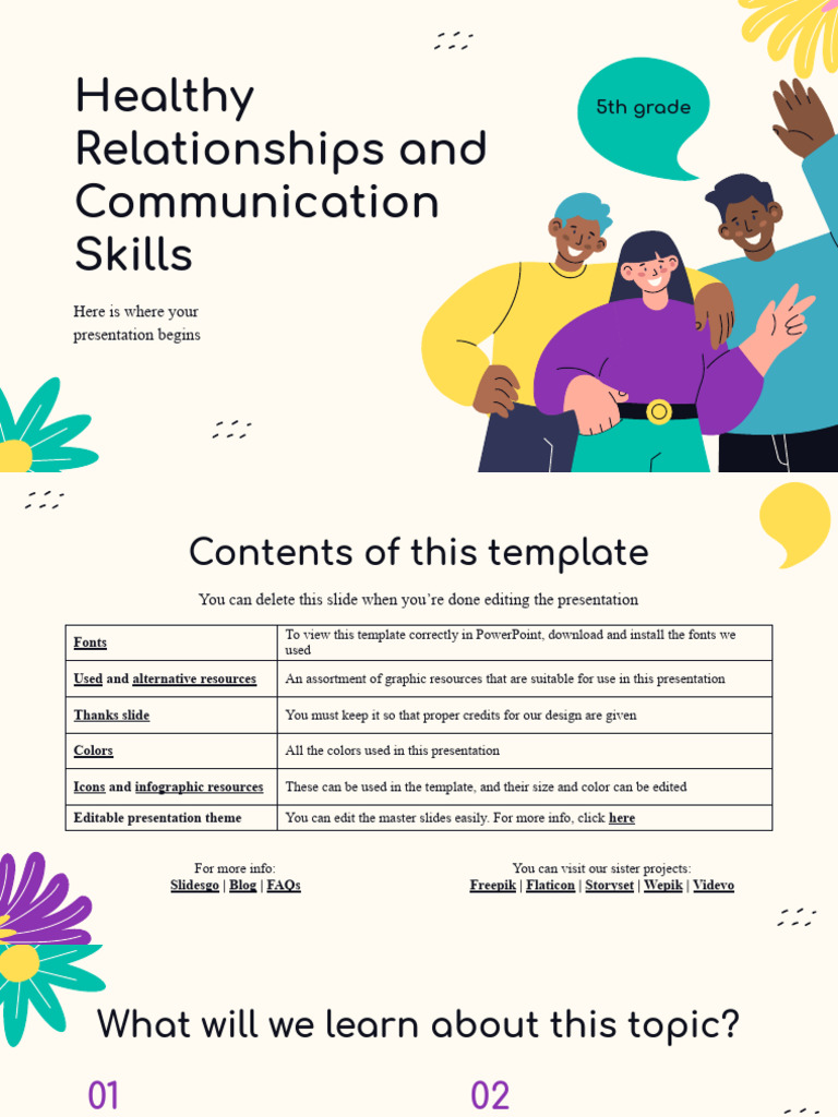 Healthy Relationships & Communication Skills | PDF | Planets | Solar System