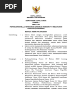 SK Kapusk Tentang Penyelenggaraan Ilp Di Pustu | PDF | Kesehatan Holistik