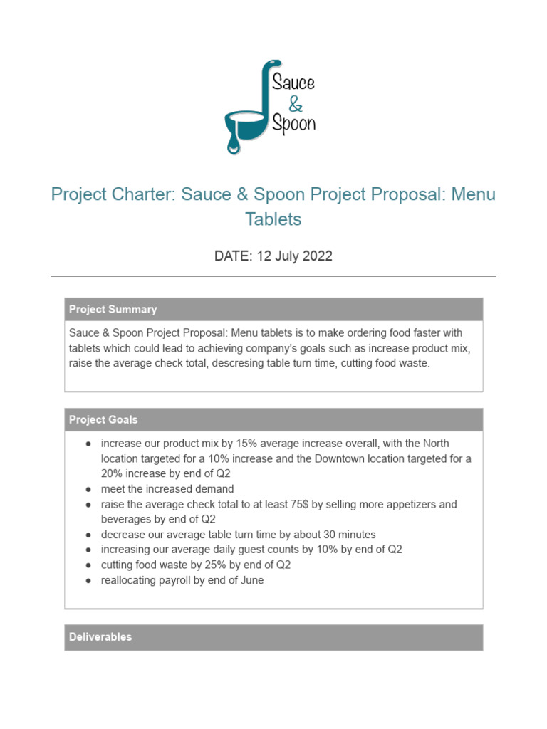Activity Template - Project Charter | PDF | New Product Development ...