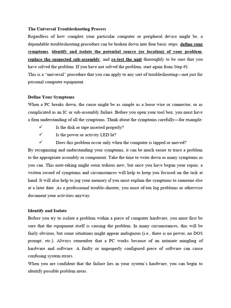 Troubleshooting Pdf Bios Dynamic Random Access Memory