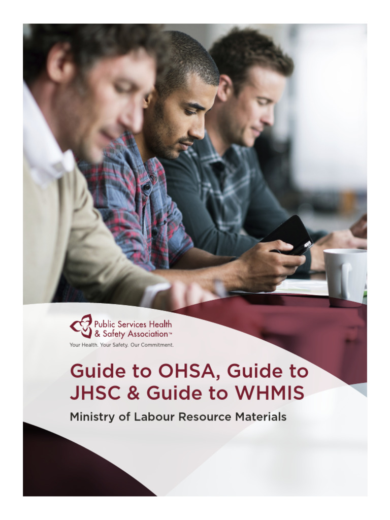 Pbamnaen0316 Guide To Ohsa JHSC Whmis RM | PDF | Occupational Safety ...