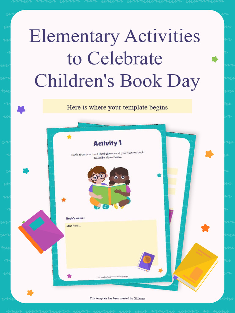 Elementary Activities To Celebrate Children's Book Day by Slidesgo ...
