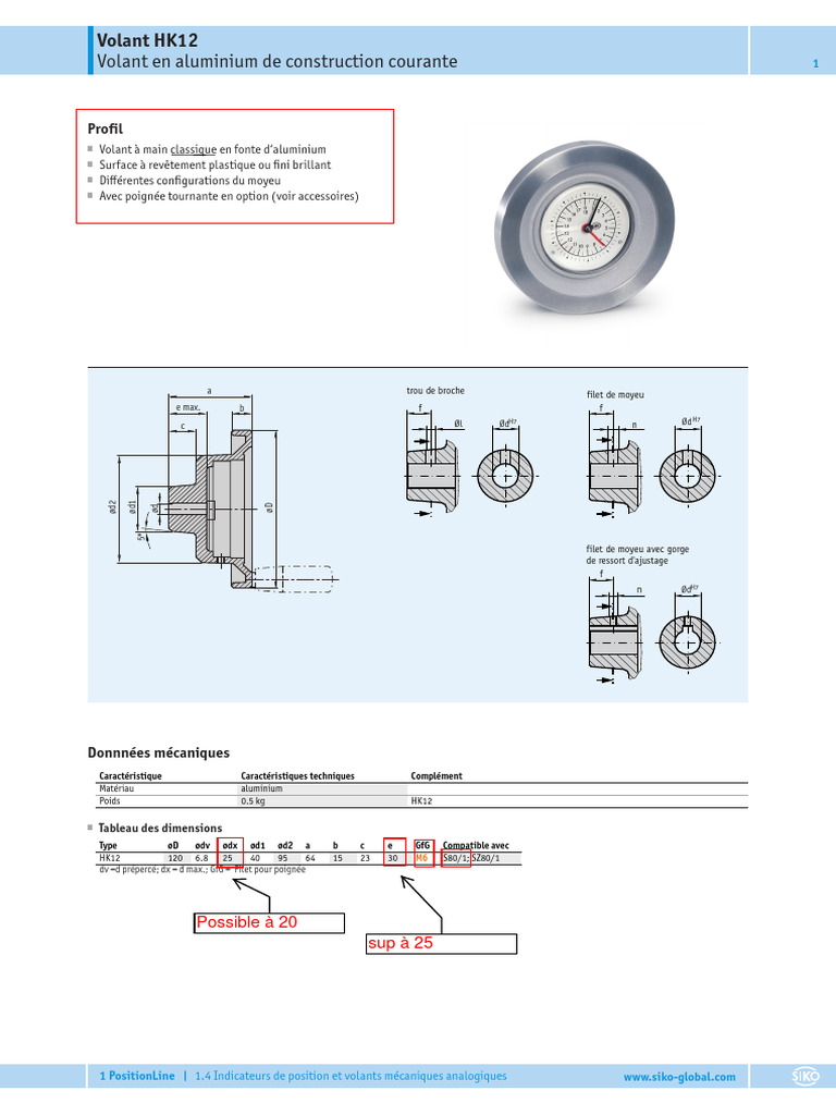 Donnée Hk12 | PDF