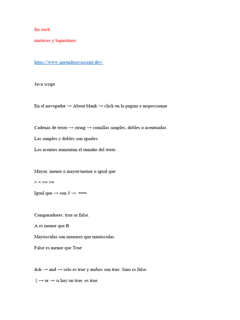 Java Script Pdf Script Java Programación De Computadoras 