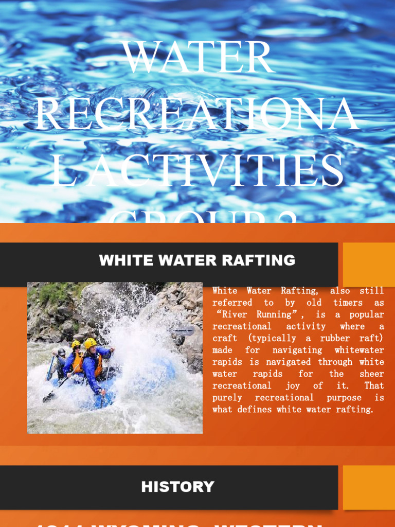 Water Recreational Activities | PDF | Scuba Diving | Snorkeling
