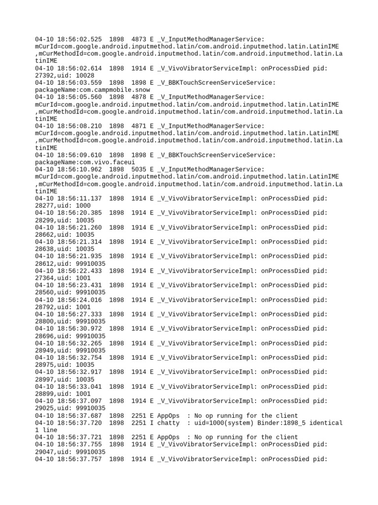 Log | Download Free PDF | Software | Computing