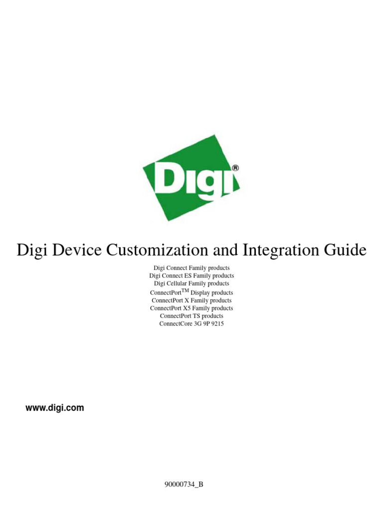 Digi Device Customization and Integration Guide | PDF | World Wide Web ...