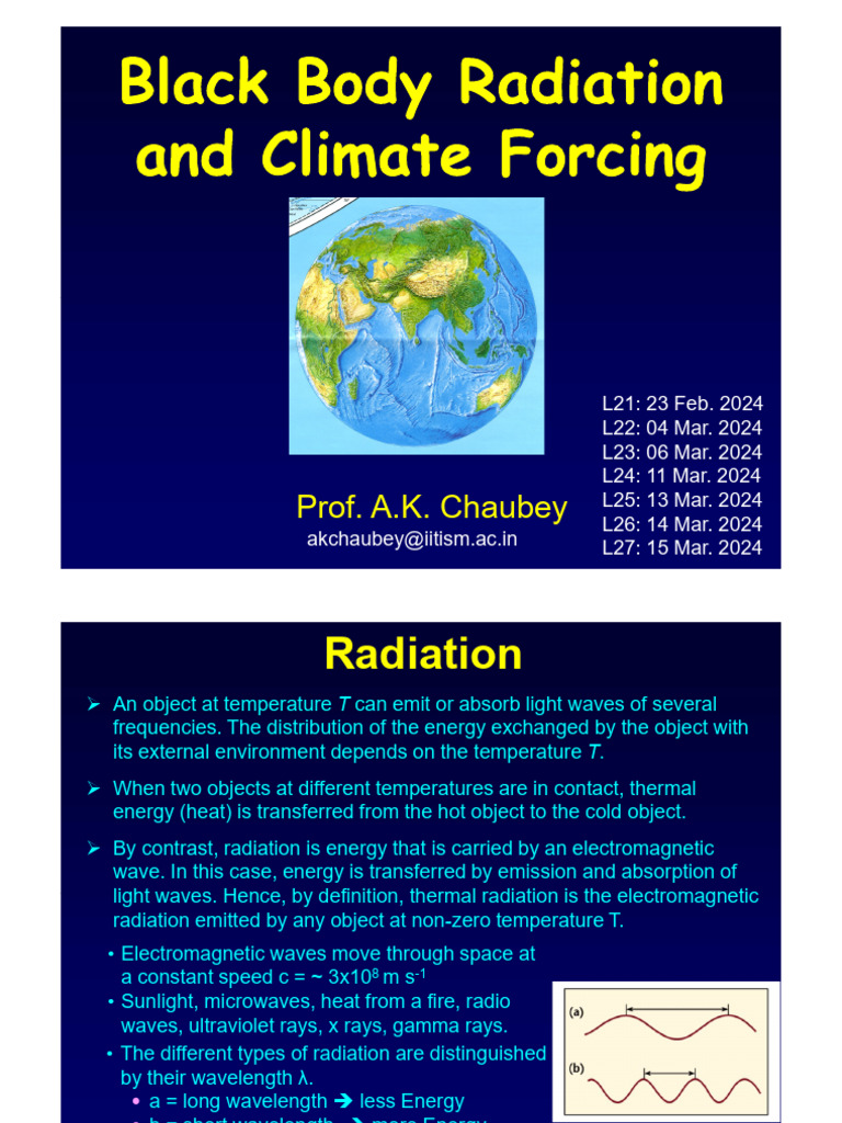 Understanding Thermal Radiation and Emission | PDF | Electromagnetic ...