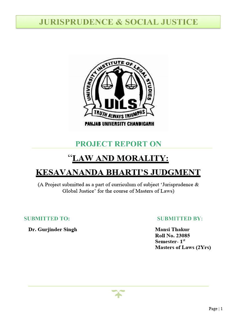 Law and Morality | PDF | Jurisprudence | Detention (Imprisonment)