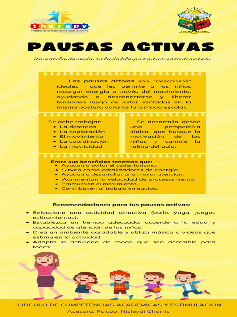 Beneficios de la Pausa Activa Infantil | PDF