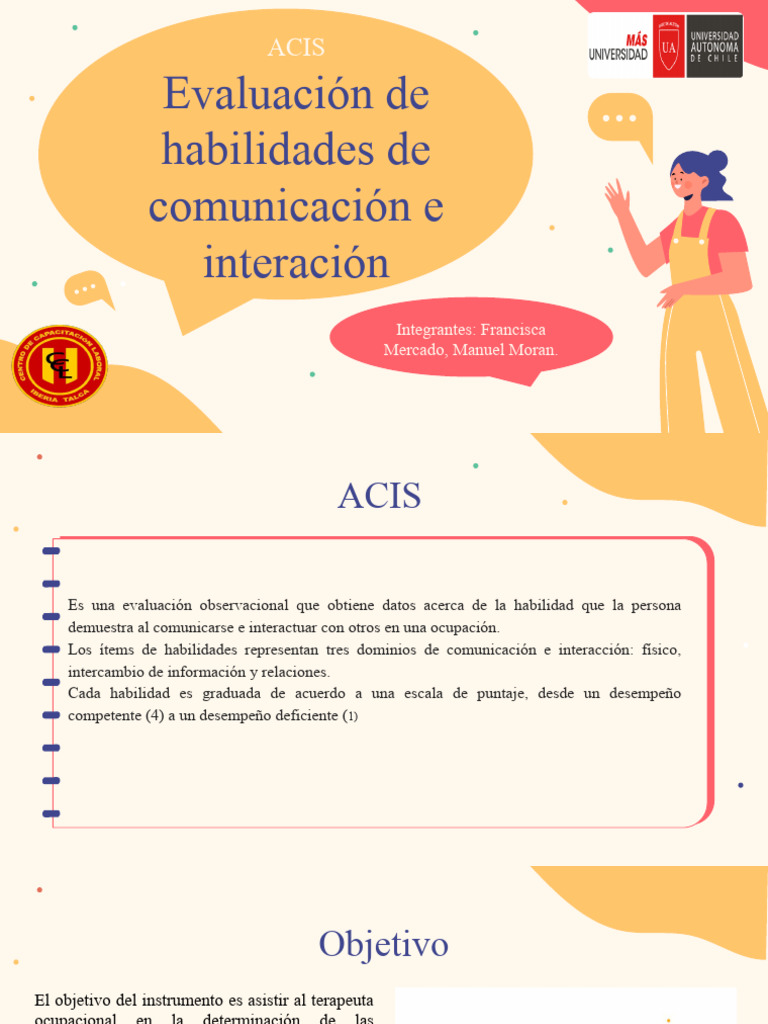 ACIS | PDF | Ciencias del comportamiento | Sicología