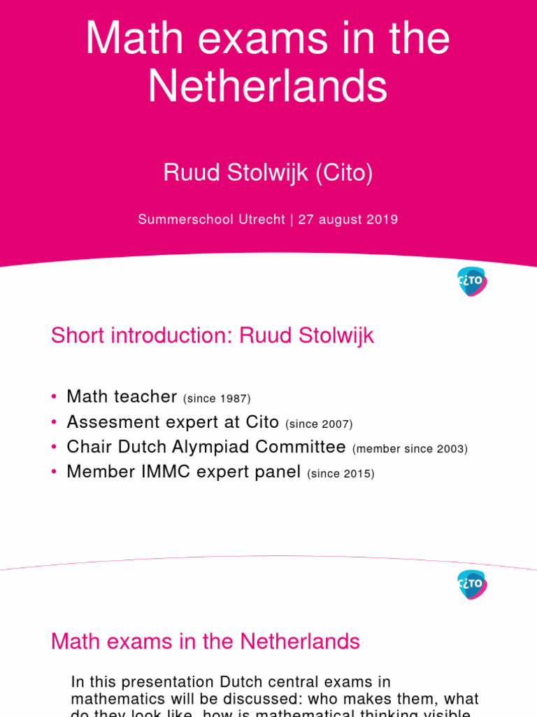 Stolwijk Presentation | PDF | Cognition