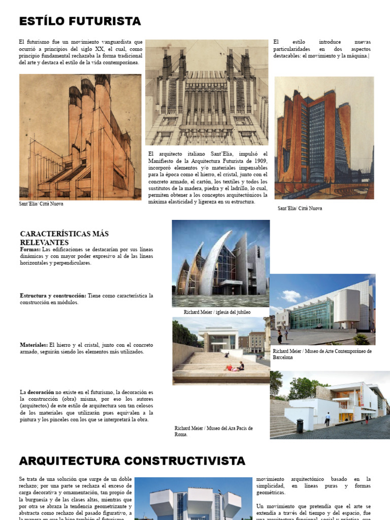 ESTILOS ARQUITECTONICOS | PDF | Diseño arquitectonico | Arquitectura
