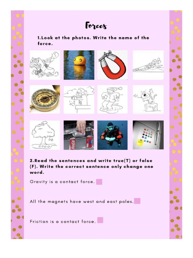 Forces Exercises II | PDF