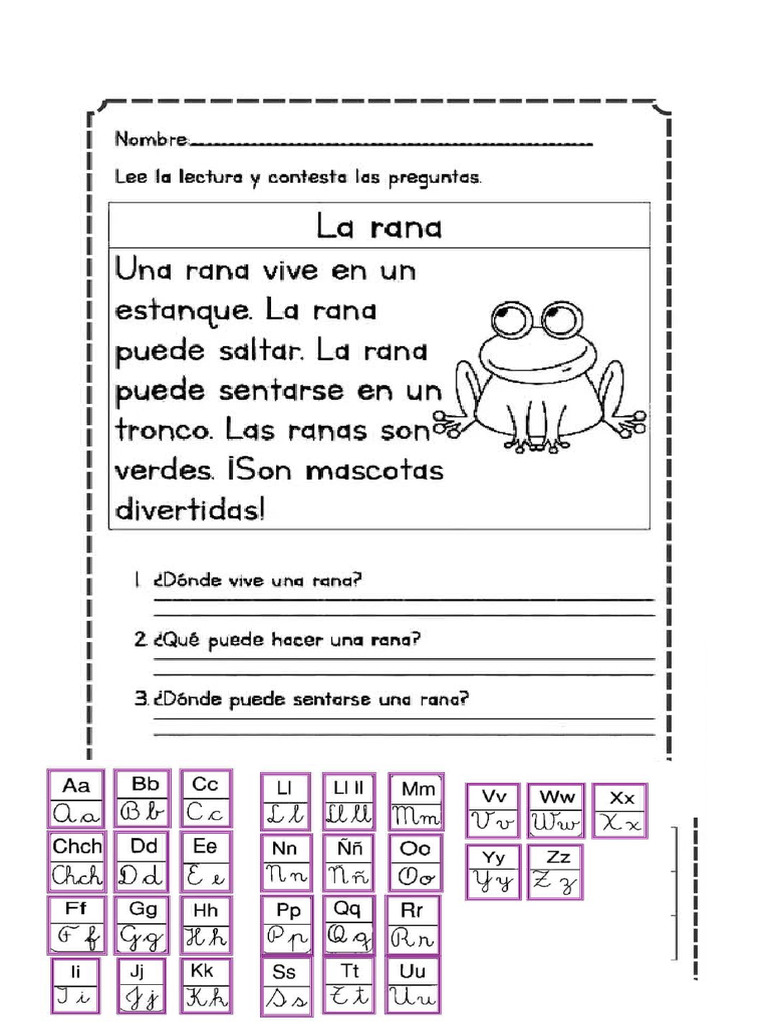 Lectura Pez (1) | PDF