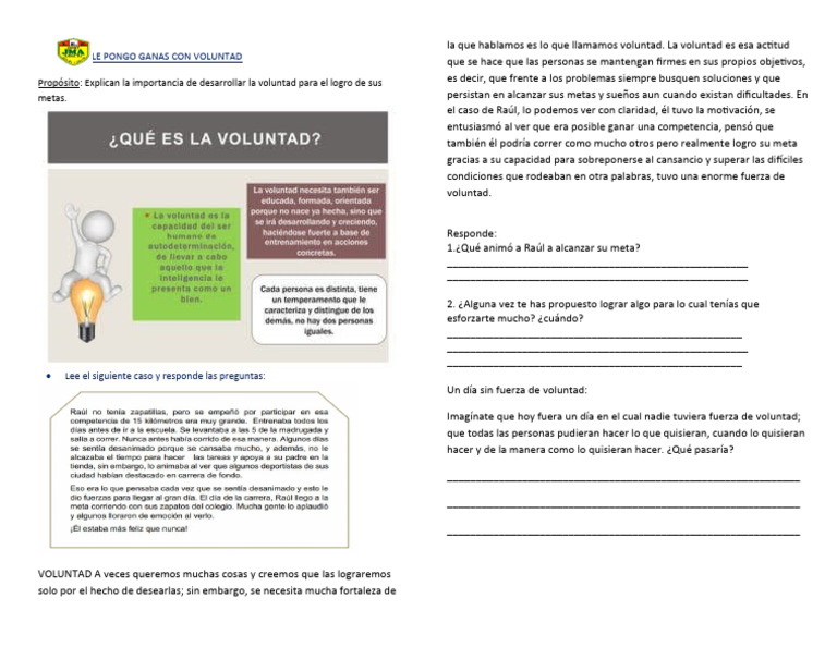 VOLUNTAD | PDF