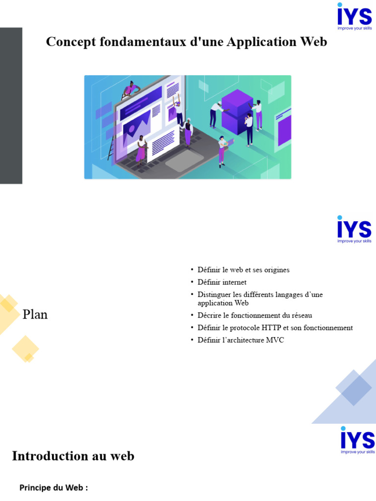 Concept de L'architecture Web | PDF | Internet | Internet et Web