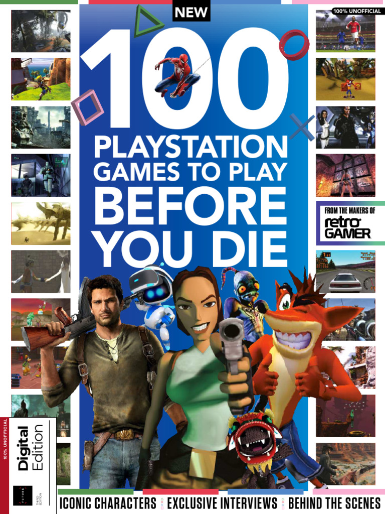 100 PlayStation Games To Play Before You Die | PDF | Play Station ...