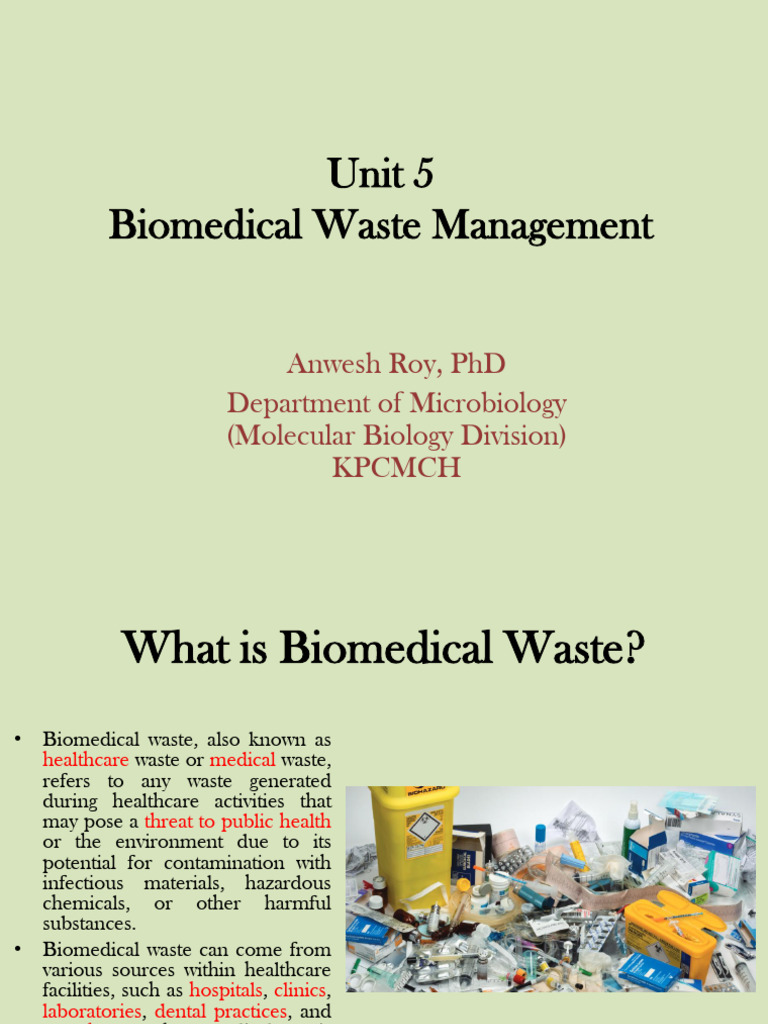 BMW Management | PDF | Waste | Waste Management