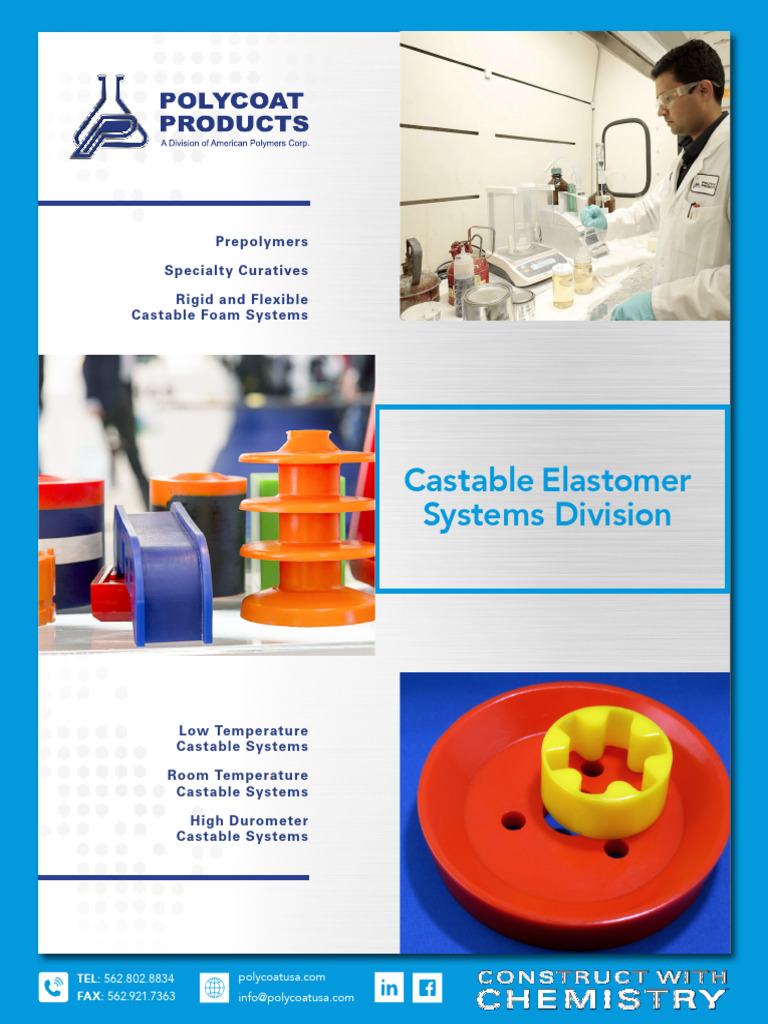 Polycoat Cast 6pg Brochure Single Pages | PDF | Ether | Polyester