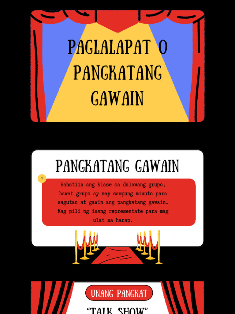 Red and Yellow Illustrated Movie Guessing Game Presentation | PDF