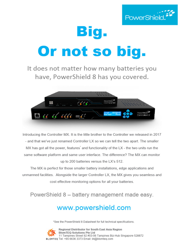 PowerShield 8 MX Flyer 20191009 | PDF