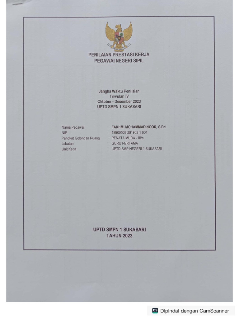 SKP TW 4 - 2023 - Fakhmi | PDF