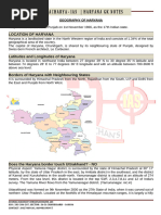 HSSC CET Haryana GK Detailed Notes | PDF