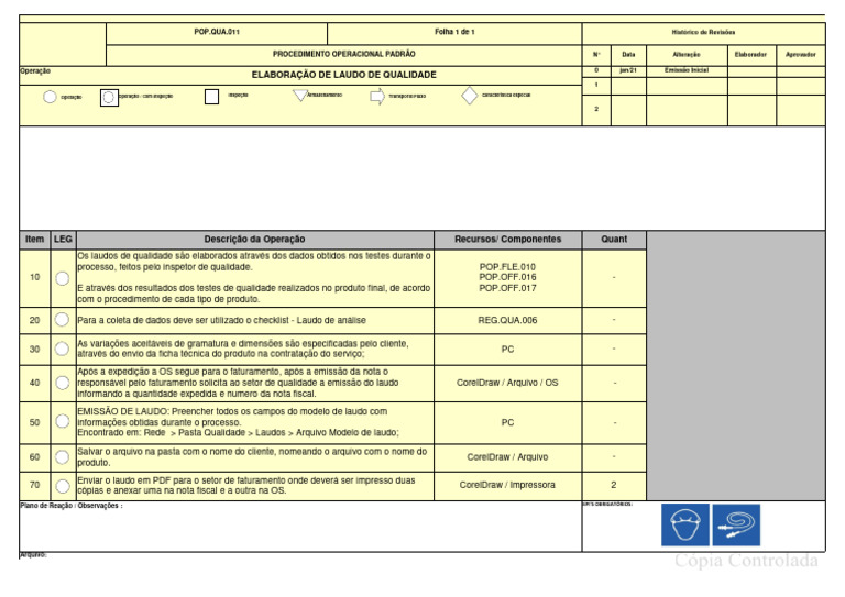 POP 011 - Elaborar Laudo Do Cliente | PDF | Informática | Ciência da ...