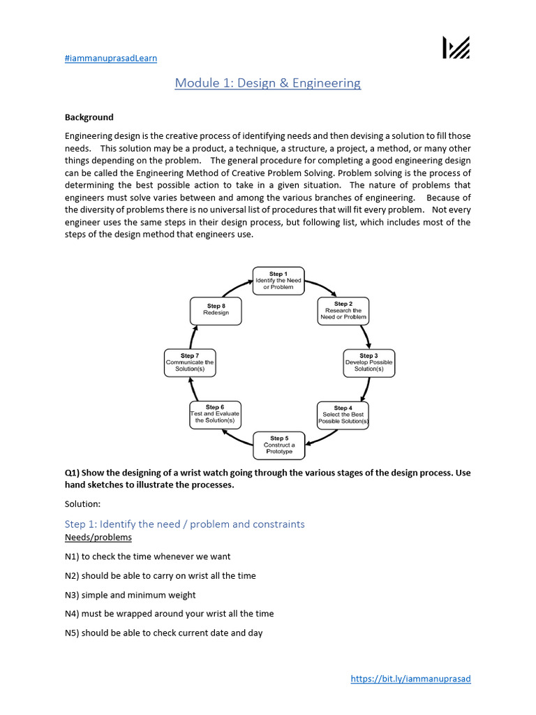 Module 1 - Sample Answers-2 | PDF | Prototype | Specification ...