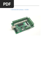 USB MACH3 Interface Board BL-UsbMACH-100-V32 Instruction | PDF | Usb | Amplifier