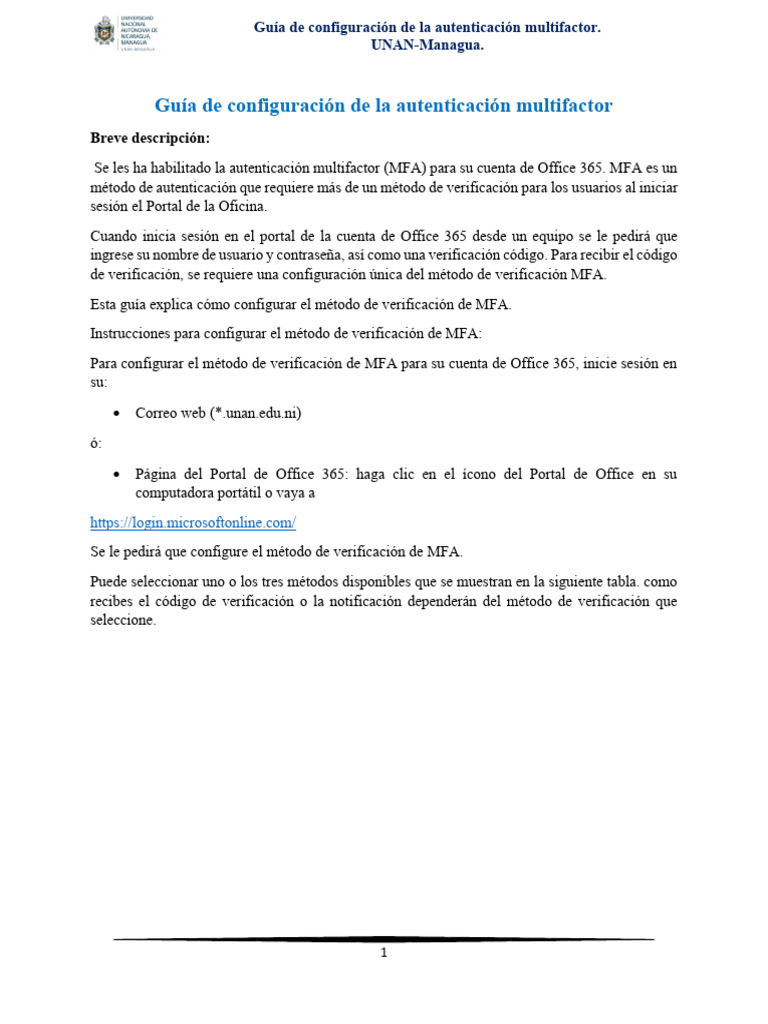 Guía de Configuración de La Autenticación Multifac - 240321 - 155016 ...