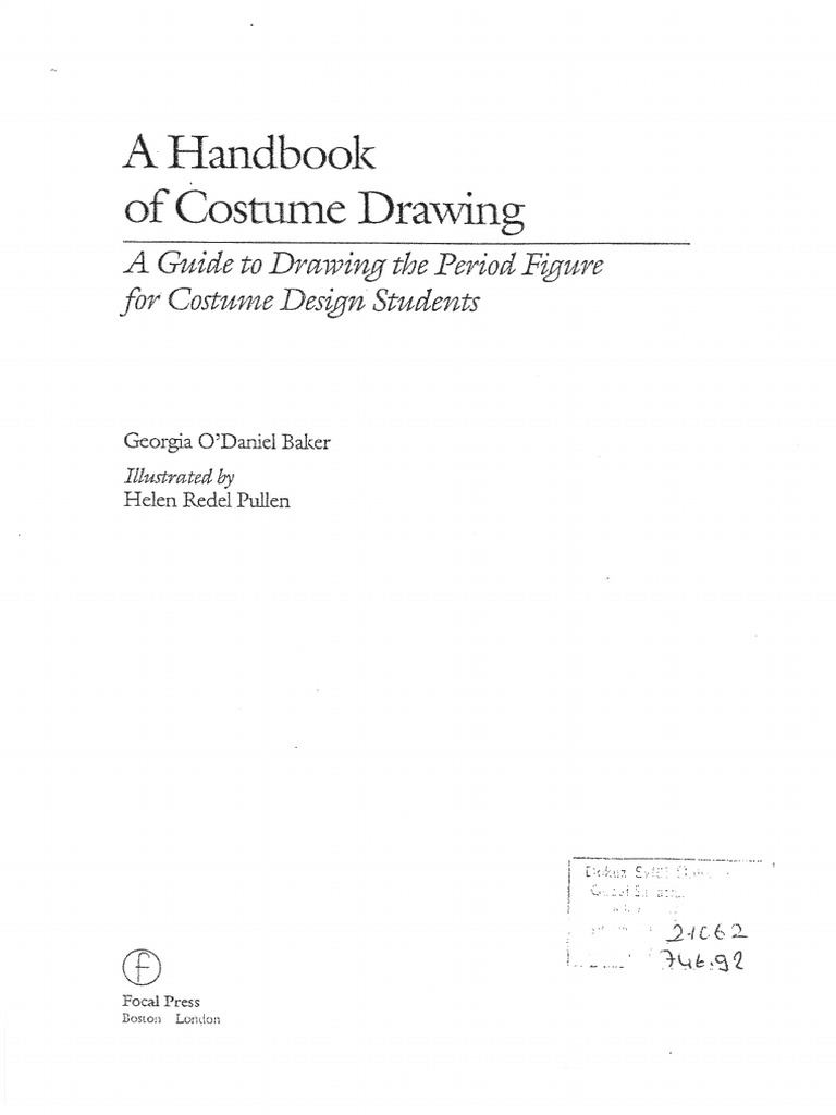 A Handbook of Costum Drawin Yeni | PDF