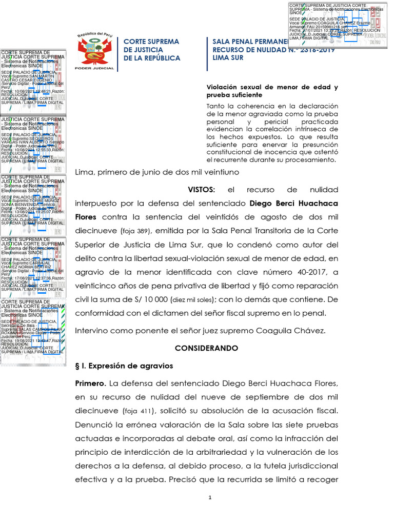 R.n.n° 2316-2019 | PDF | Fiscal | Sentencia (ley)