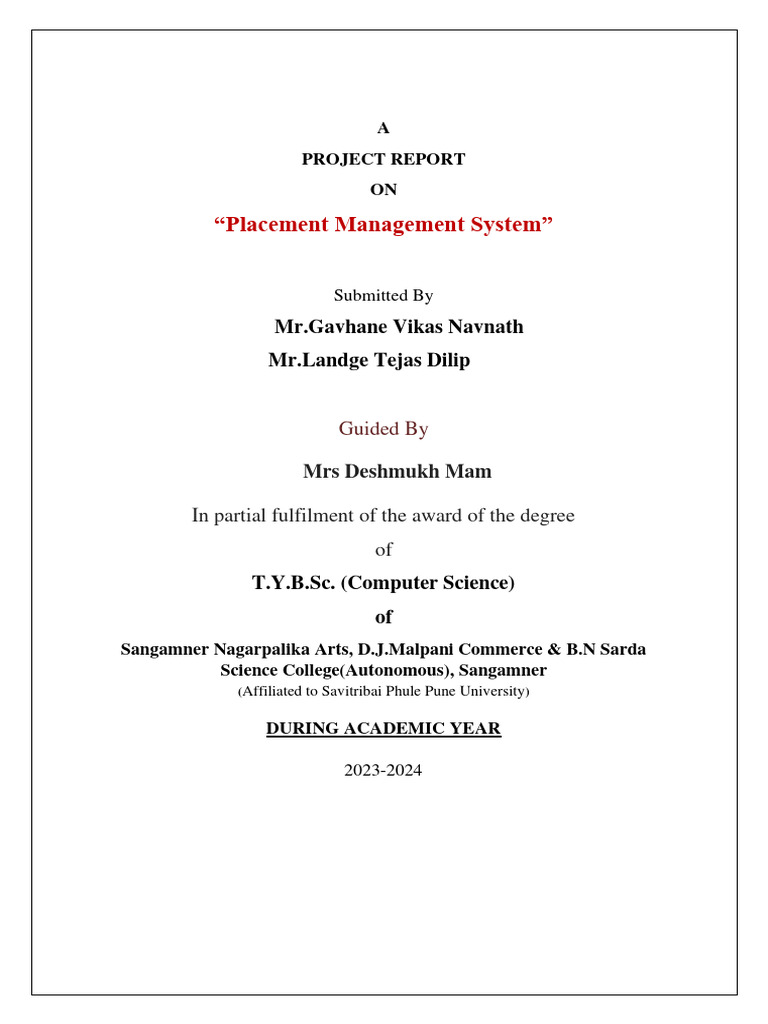 final doc both (1) | PDF | Recruitment | Software