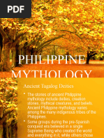 Philippine Mythology Gods and Goddesses | PDF | Deities | Creator Deity