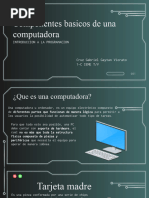 10 Partes de La Computadora | PDF | Hardware de la computadora | Red de ...