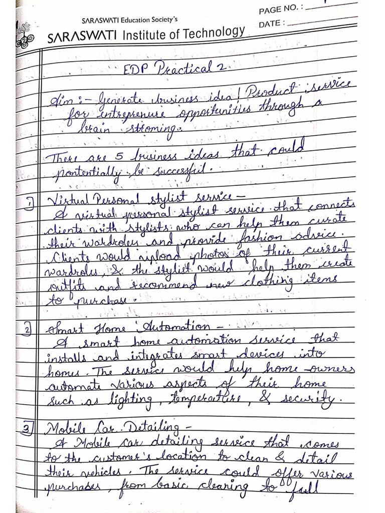 Edp Practicals | PDF