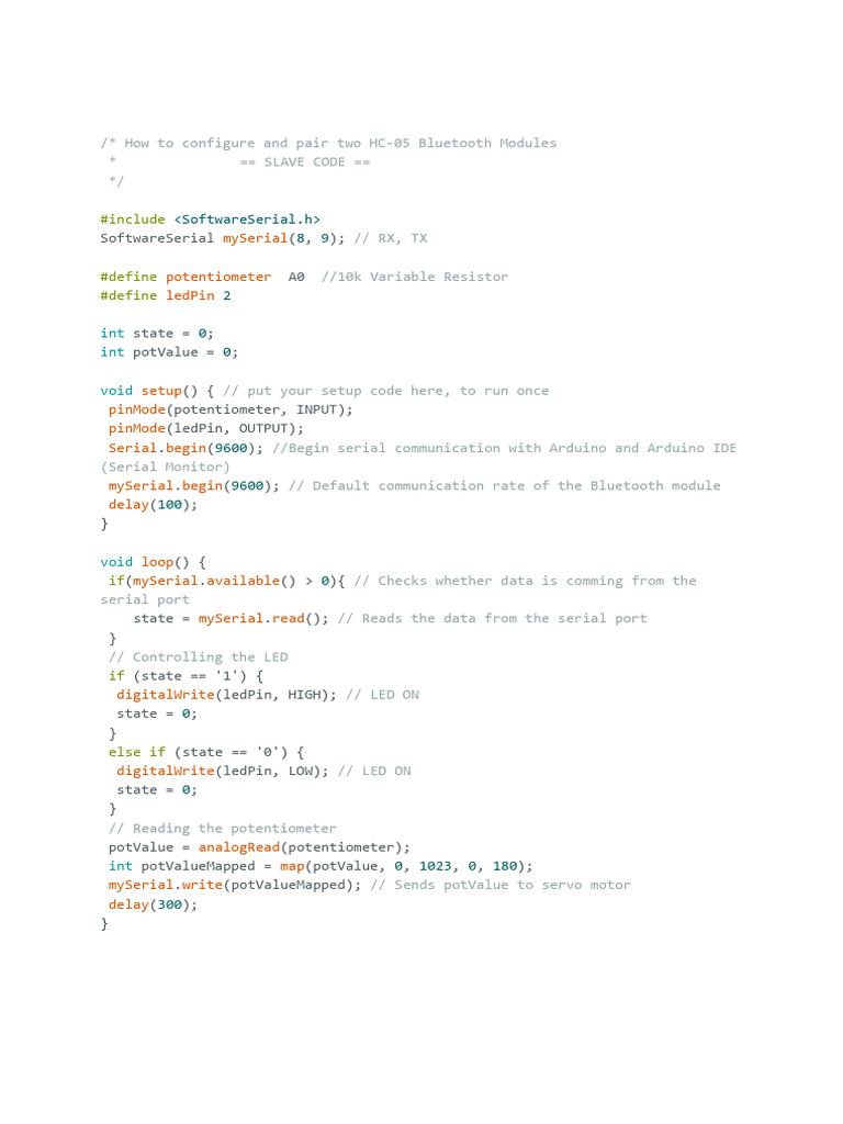 How To Configure And Pair Two Hc Pdf Computers Technology And Engineering