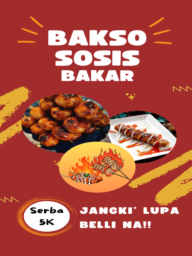 Poster Bakso Bakar | PDF