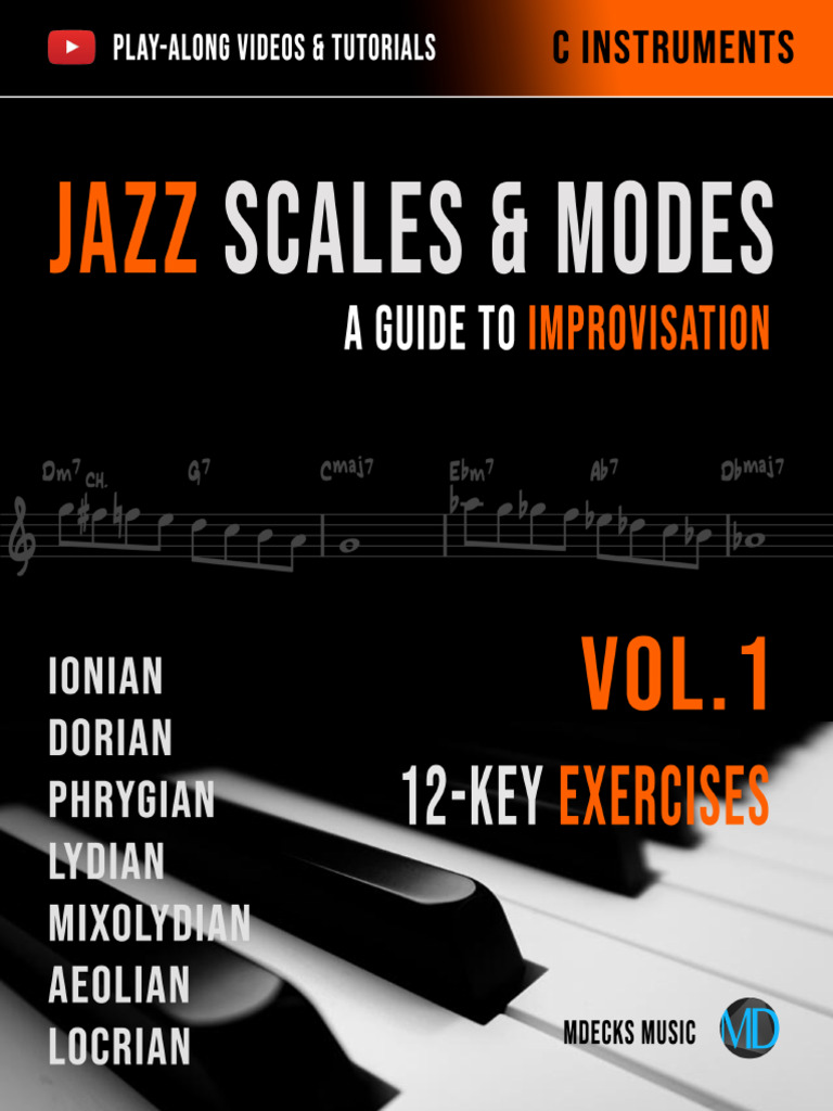 Jazz Scales and Modes Volume 1 | PDF | Mode (Music) | Pitch (Music)