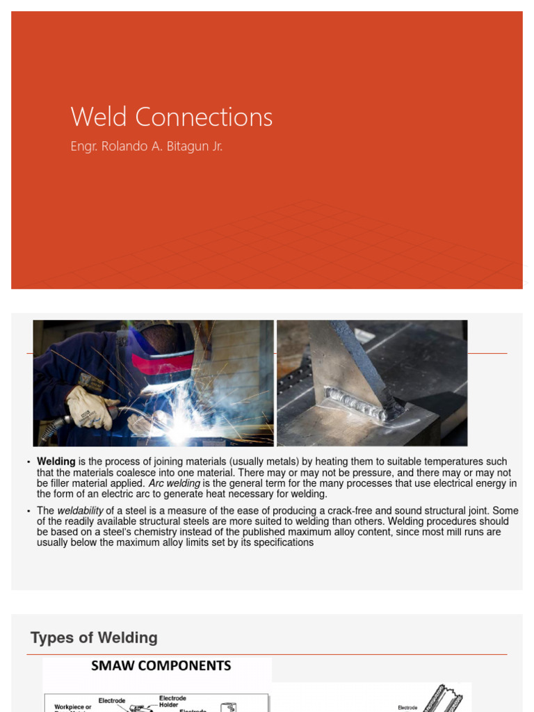 Weld Connection | Download Free PDF | Welding | Construction