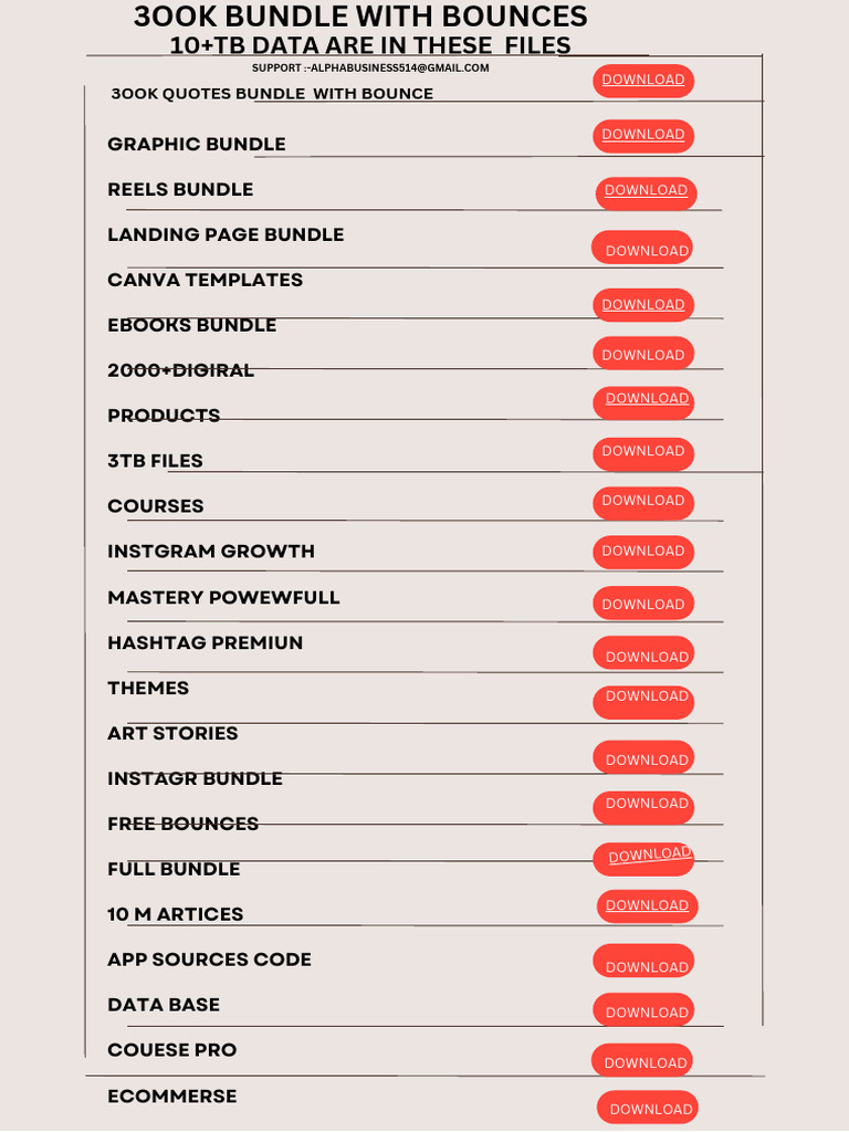 3ook Bundle With Bounces | PDF