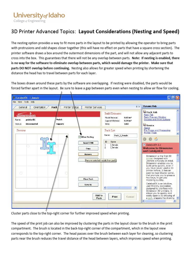 3d Printer Advanced Topics Layout Considerations PDF | PDF | Computers