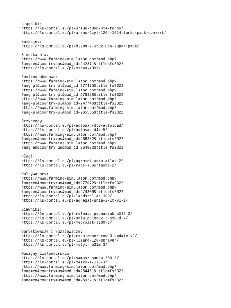 Modpack Linki Oryginalne Puma145 | PDF | Computers | Technology & Engineering