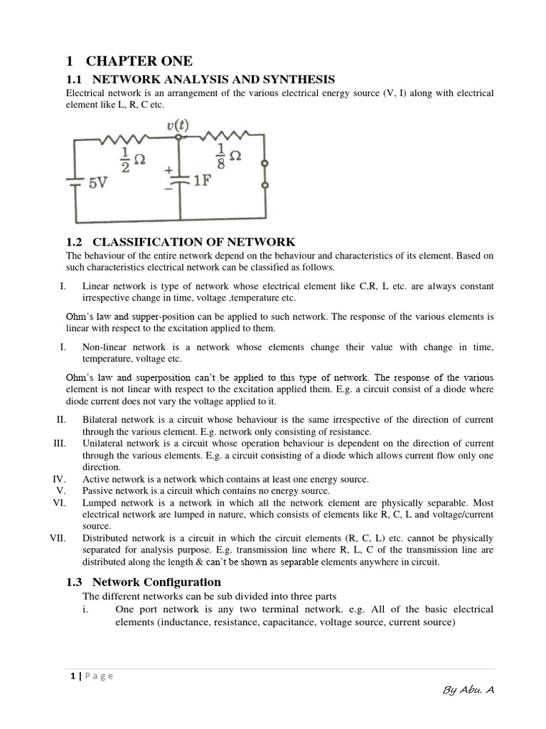 Chap 1, 2, 3,4,5,6,7 | PDF | Electrical Network | Stability Theory