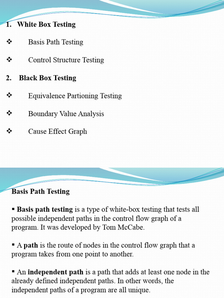 Basis Path Testing | PDF | Computer Programming | Mathematical Relations