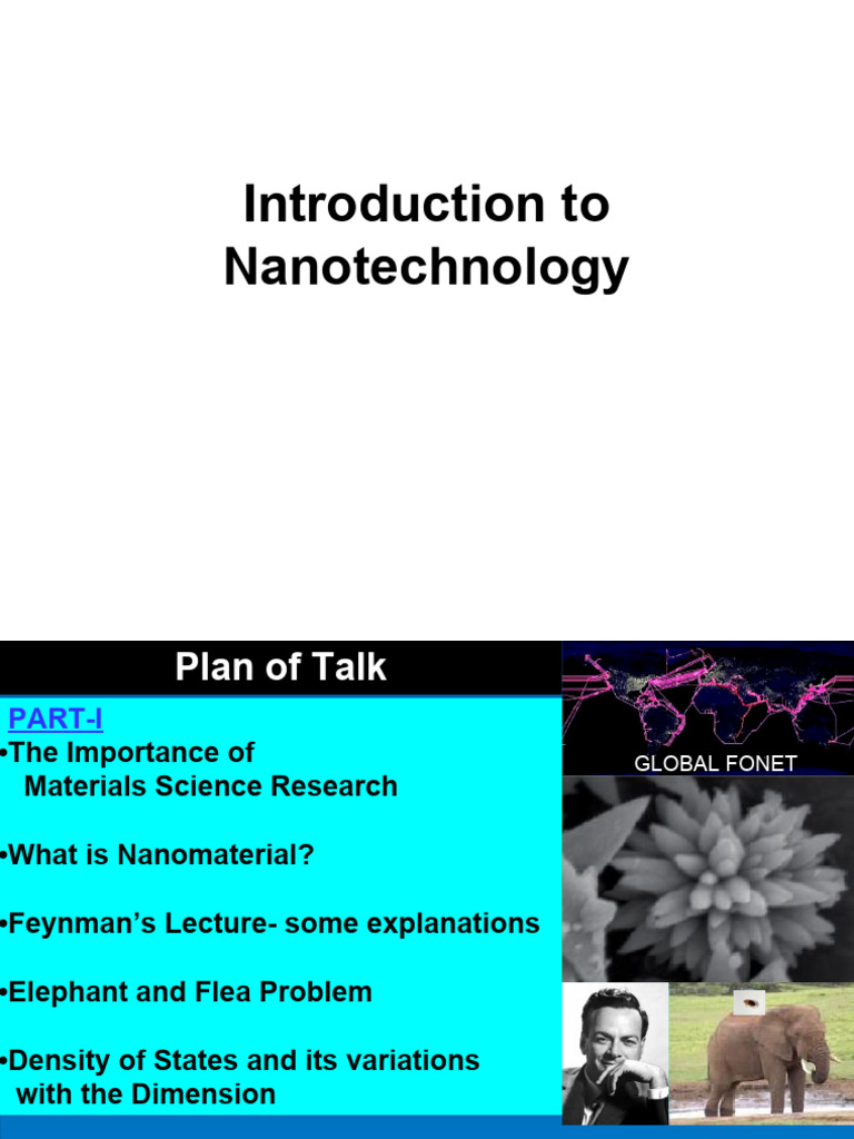 Introduction To Nanotechnology | PDF | Nanotechnology | Nanomaterials Introduction To Nanotechnology | PDF | Nanotechnology | Nanomaterials