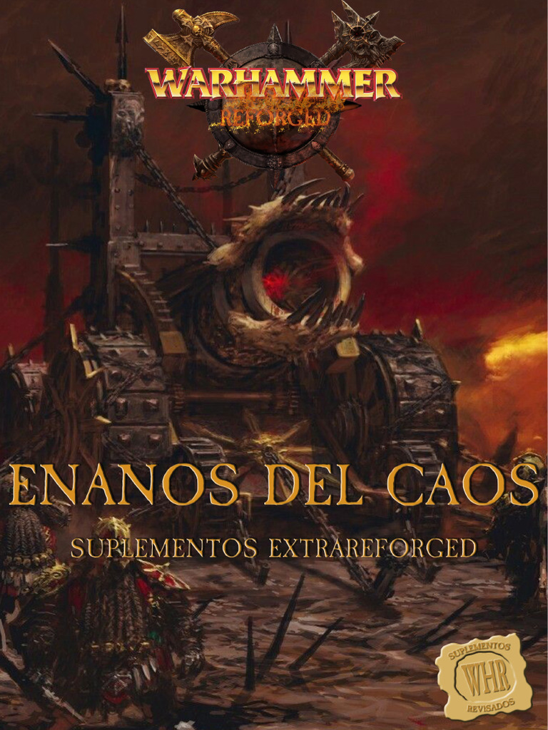 Extra Reforged Enanos Del Caos | PDF | Artillería | Mortero (Arma)